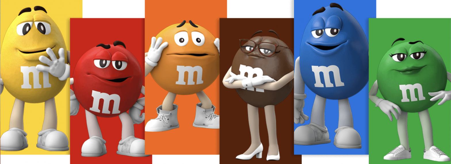 M&Ms Characters Have Been Redesigned For Inclusivity Reasons, See The ...