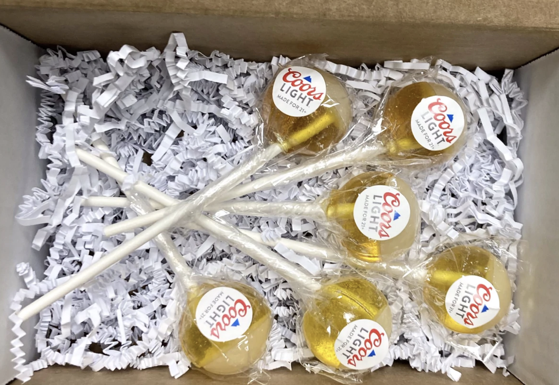 Coors Light Is Now Making Beer-Flavored Lollipops