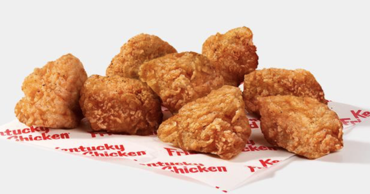 The New Chicken Nuggets You'll Want To Try At KFC